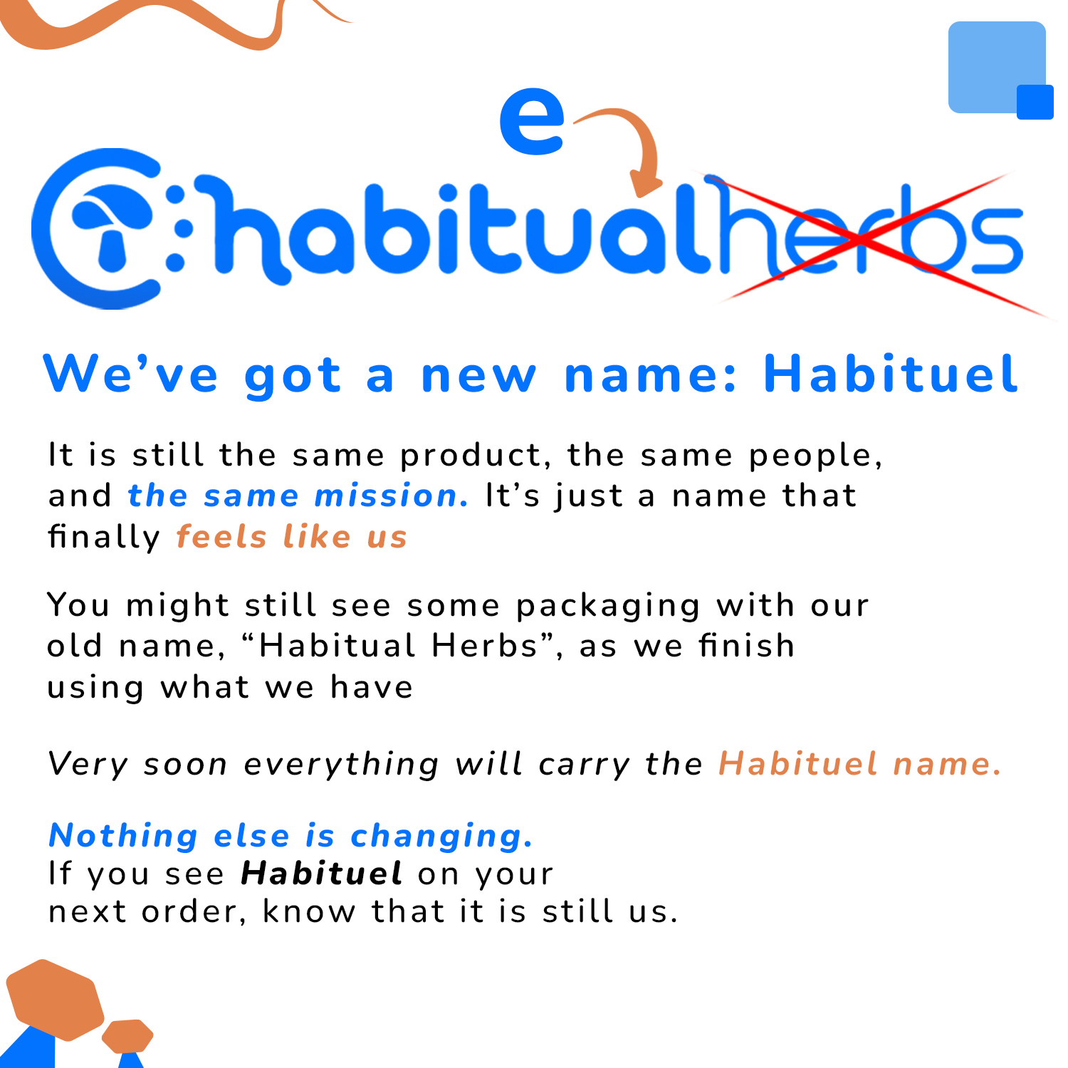 Why We Chose the Name Habituel and What It Means